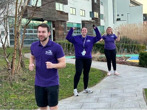 Sparkle Team Walk Around Wales